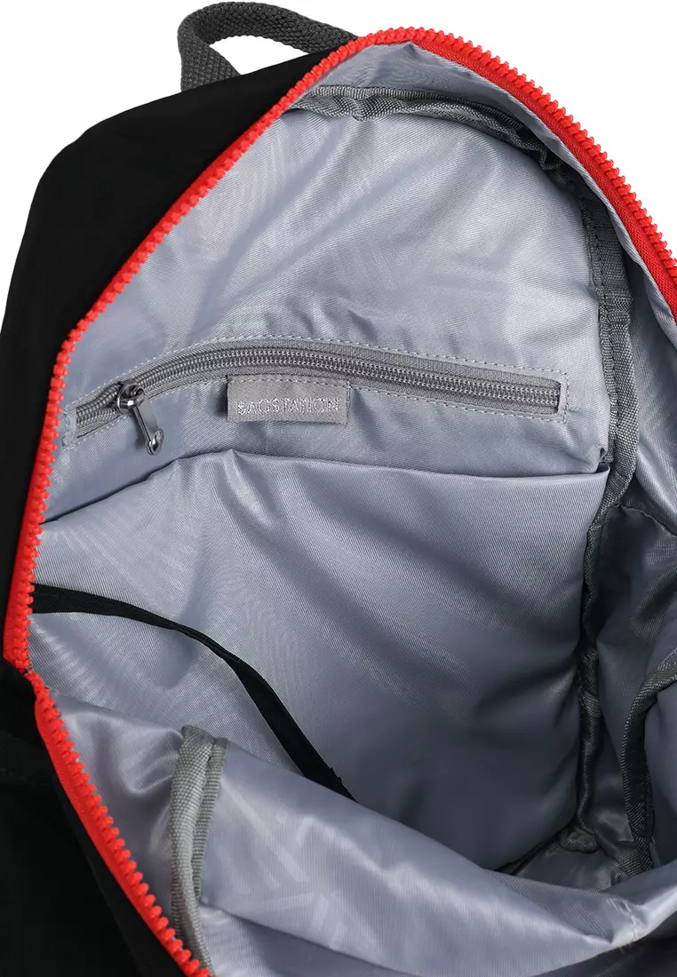 Buy BAGSTATION Colour Block Nylon Small Backpack 2025 Online | ZALORA