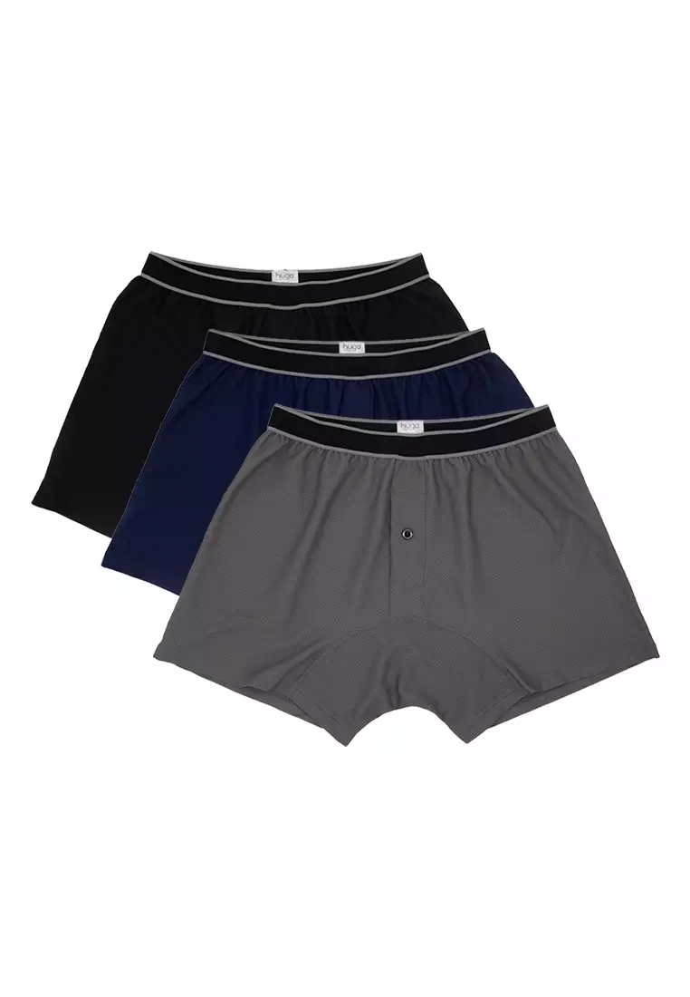 Buy Huga 3 In 1 Pack Huga Travel Series Boxer Brief 2025 Online ...