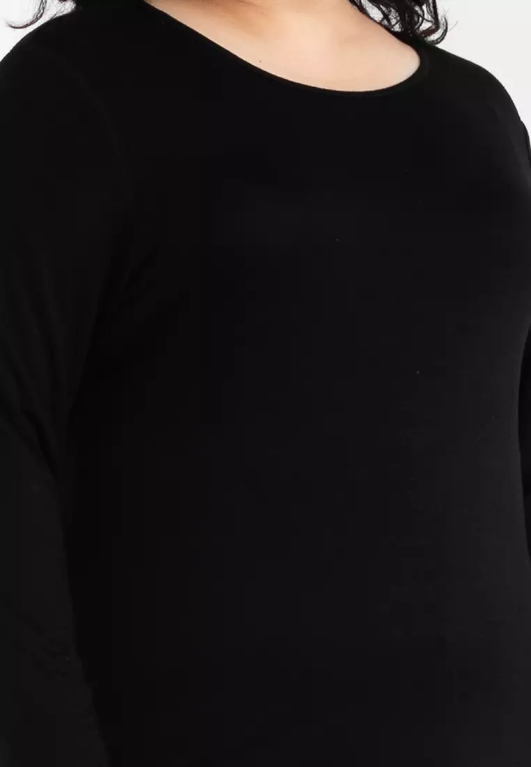 Buy Lubna Plus size round neck inner 2025 Online | ZALORA