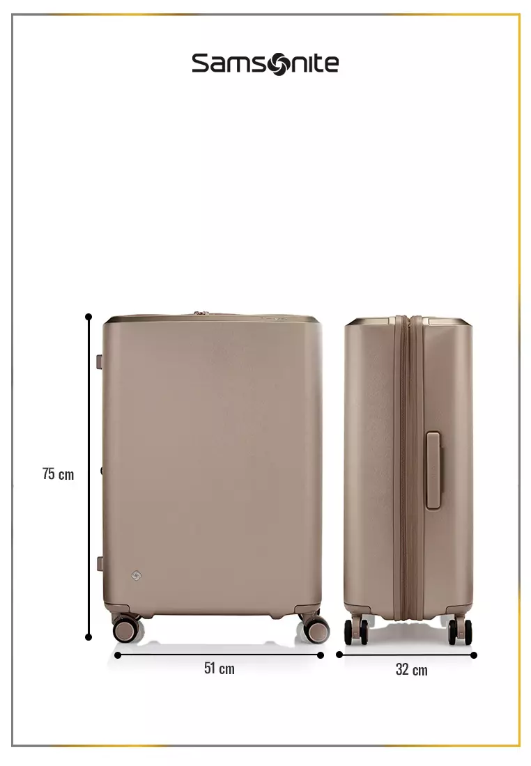 Jual Samsonite Samsonite Koper Hardcase Evoa Z Large 28 Inch - Ivory ...