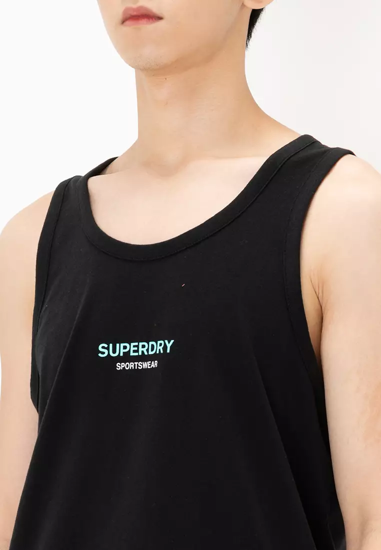 Buy Superdry Sportswear Logo Relaxed Vest 2024 Online | ZALORA Philippines