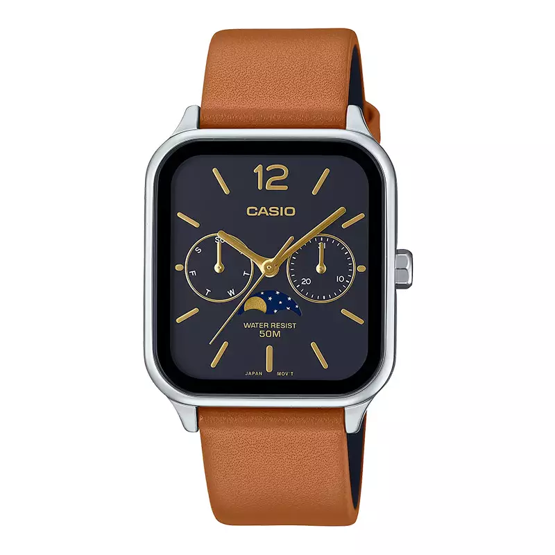 Jual Casio Jam Tangan Pria Casio General MTP-M305L-1AVDF Men Moon Phase ...