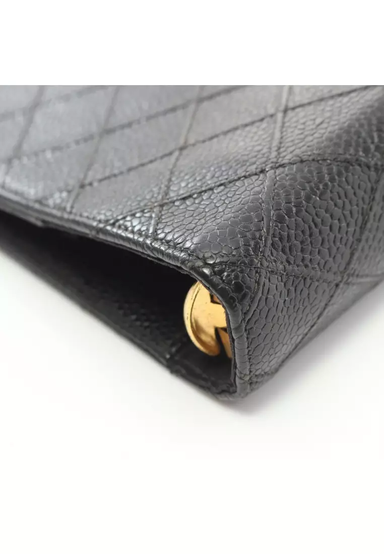 網上選購 Chanel Pre-Loved Chanel matelasse Bicolore notebook cover Caviar ...