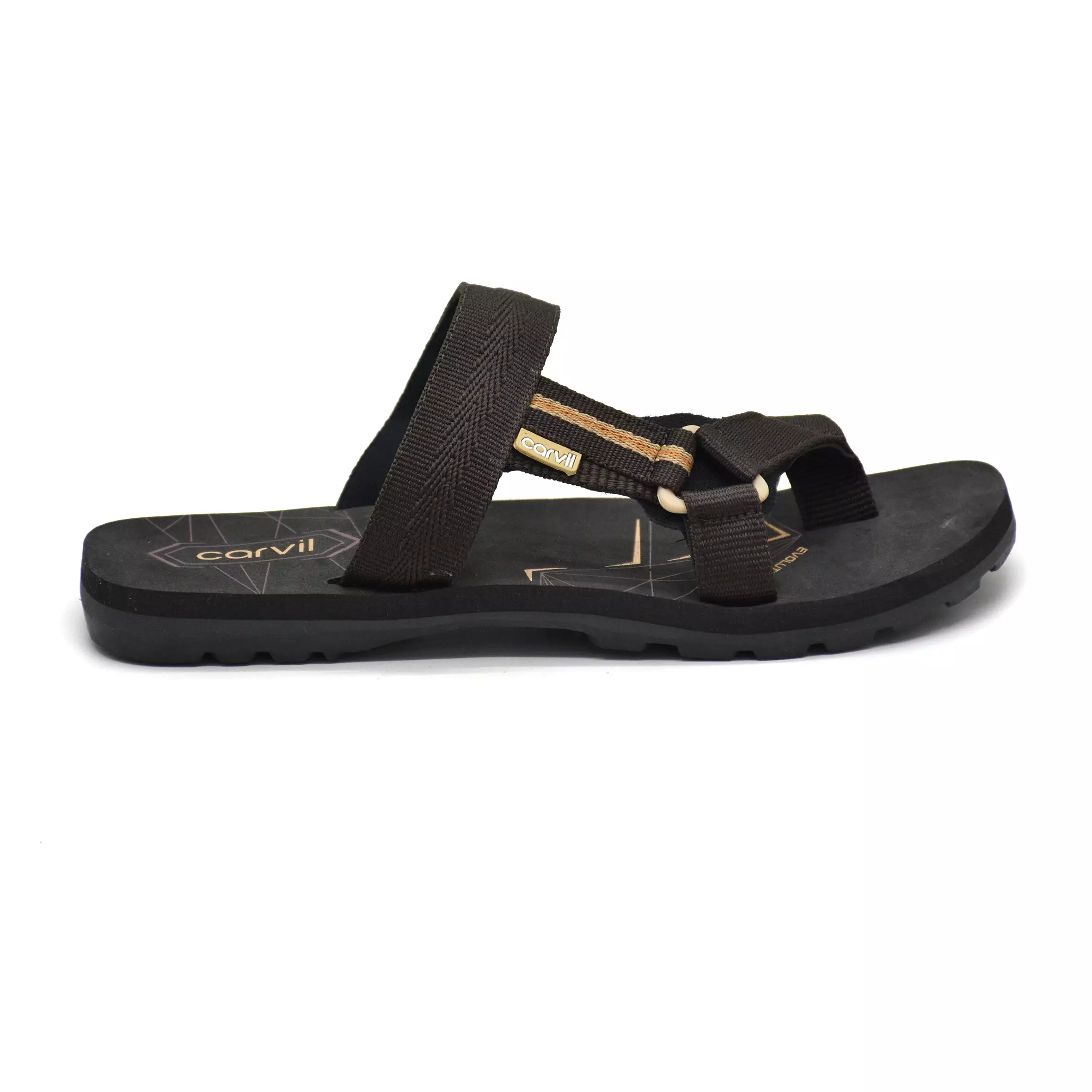 Jual Carvil Carvil Sandal Pria Spextra-S22 M Brown/Beige Original 2025 ...