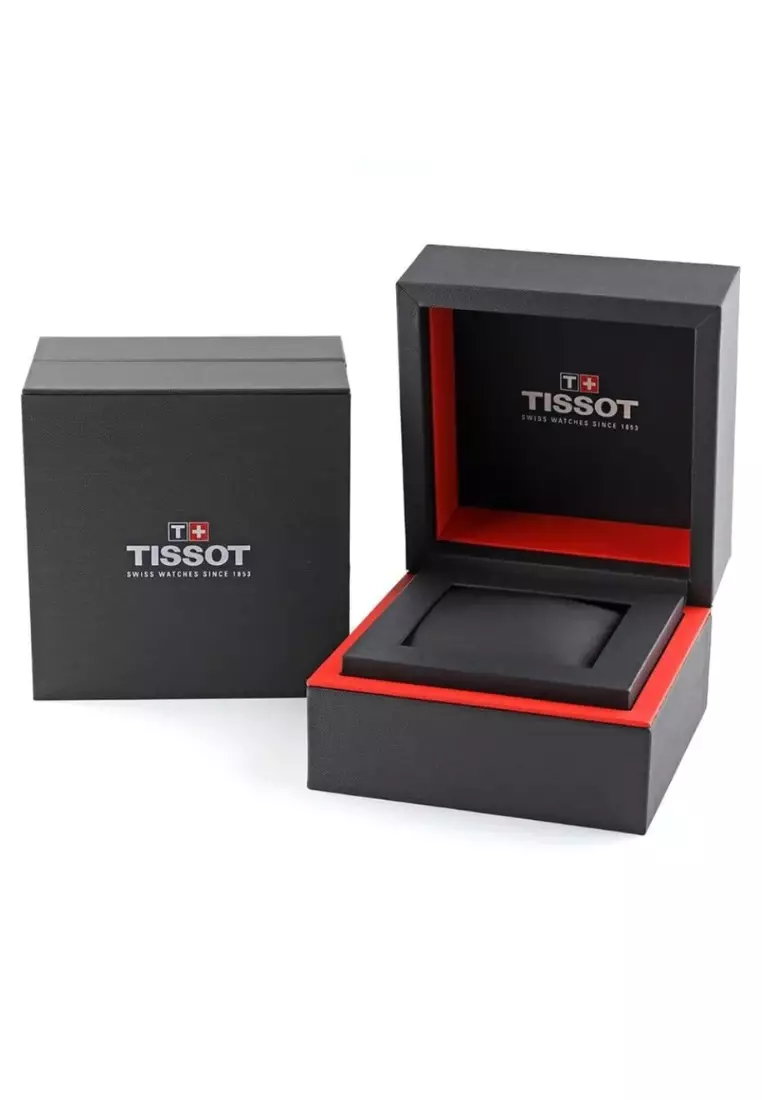 Buy Tissot Tissot PR516 Chronograph Black Dial Stainless Steel Band ...