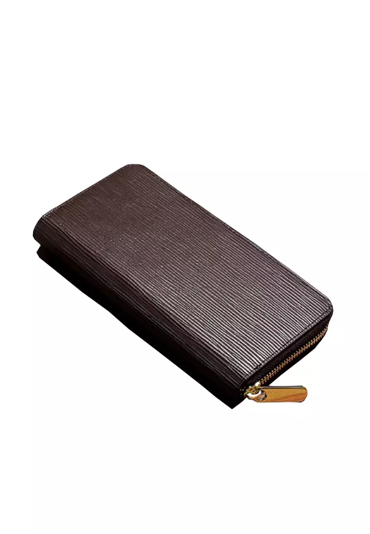 Buy ZITIQUE Pressure double folding long wallet 2025 Online | ZALORA