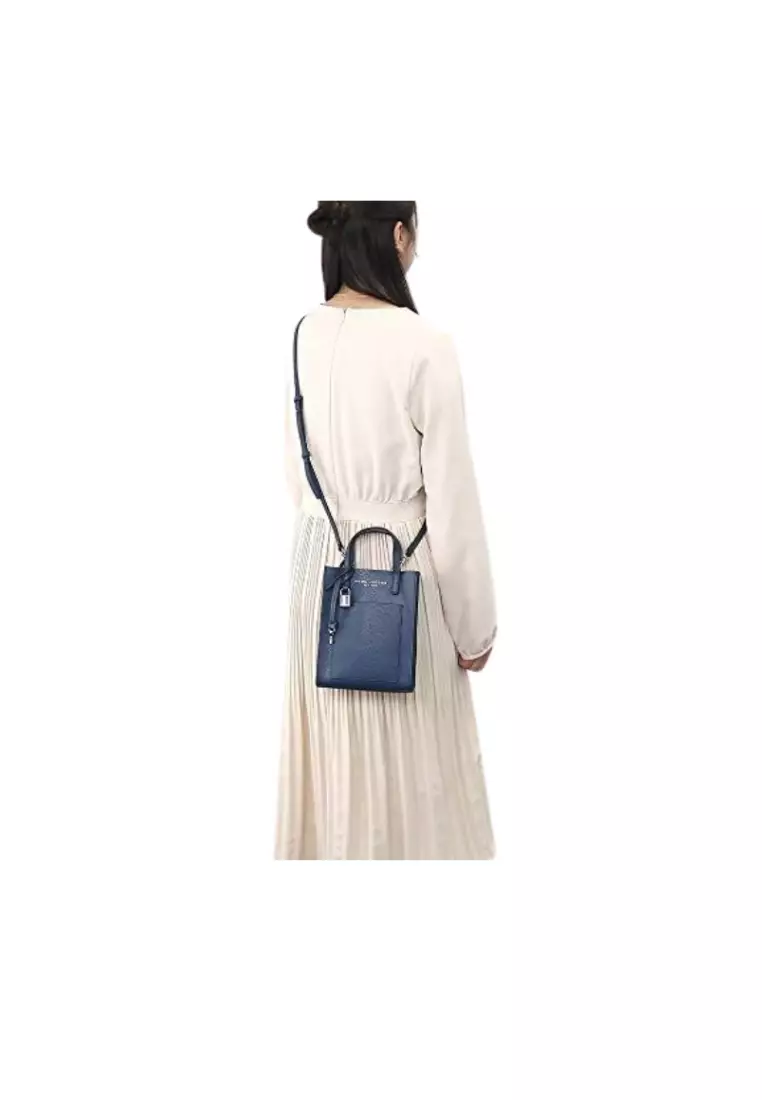 Marc Jacobs Marc Jacobs Micro Mini Grind Tote Crossbody bag In Azure ...