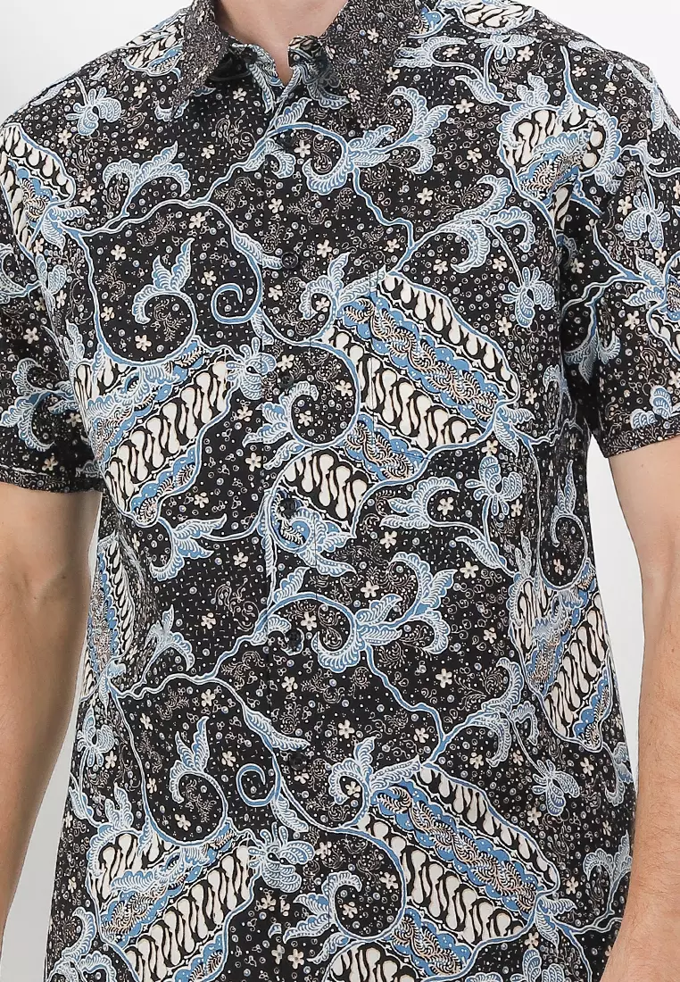 Jual ARJUNA WEDA Hem Body Fit Batik Sawat Seno Original 2025 | ZALORA ...