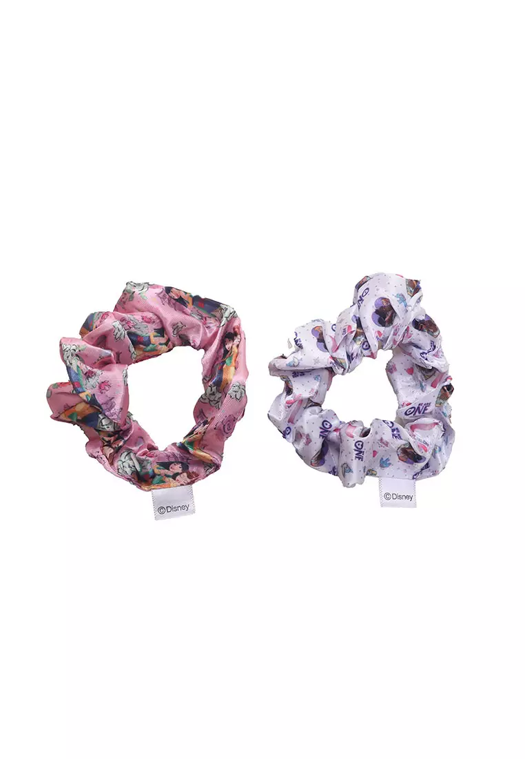Jual Disney Disney Princess Ikat Rambut Scruinchies-White Pink Original ...