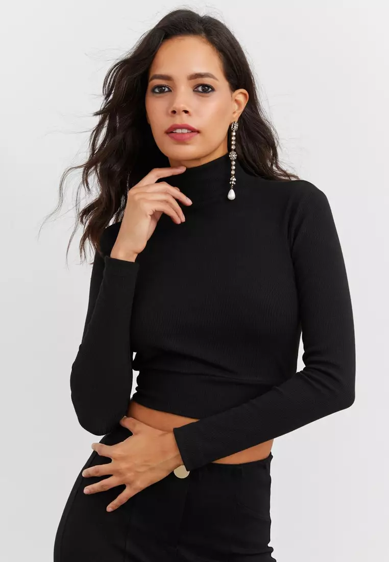 線上選購 Cool & Sexy Open Back Crop Top | ZALORA 台灣