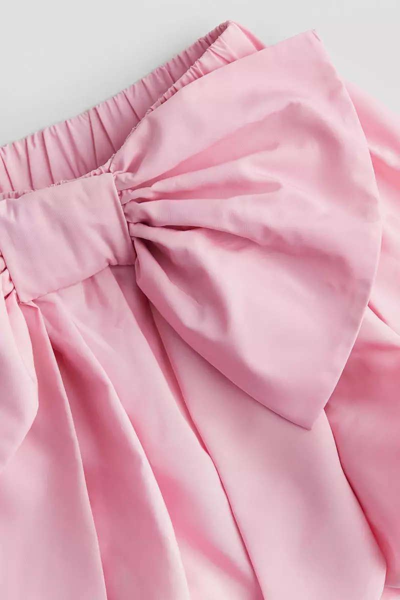 Buy Handm Bow Detail Balloon Skirt 2024 Online Zalora Philippines