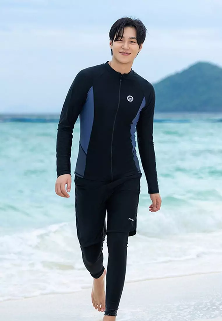 Buy LYCKA LLL3077 Korean Style Men Rash Guard 3-Pieces Set Multi 2025 ...