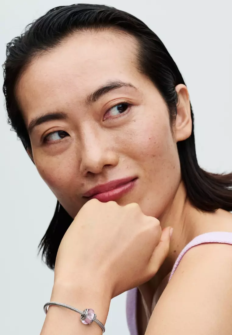 Buy Pandora Encircled Pink Murano Glass Charm 2024 Online | ZALORA ...