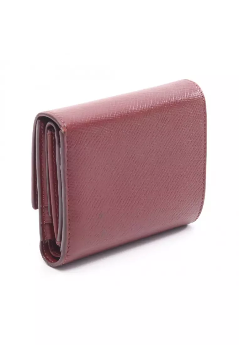 Buy Celine Pre-Loved Celine Small trifold wallet trifold wallet leather ...