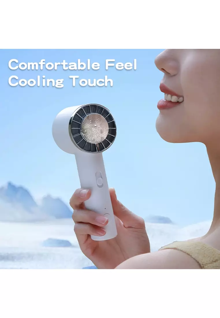 Buy FUNKY.sg Mini Fan Portable Semiconductor Cold Compress Ice Ball ...