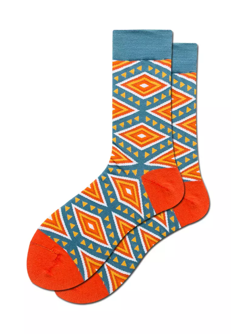 Buy Kings Collection Ethnic Pattern Cozy Socks (EU39-EU45) (HS202217 ...