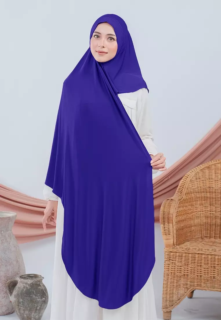 Jual Cantik Kerudung HIJAB INSTAN FAYZA - ROYAL BLUE Original 2025 | ZALORA Indonesia