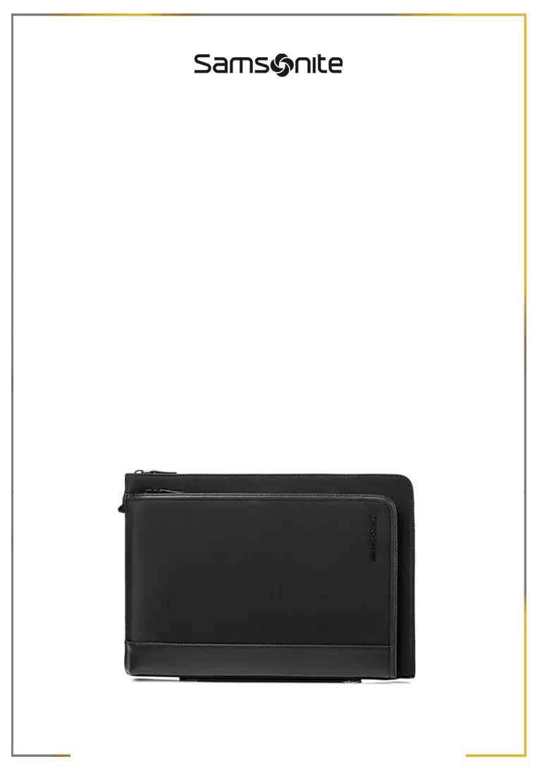 Jual Samsonite Samsonite Elino Portfolio - Black Original 2025 | ZALORA ...