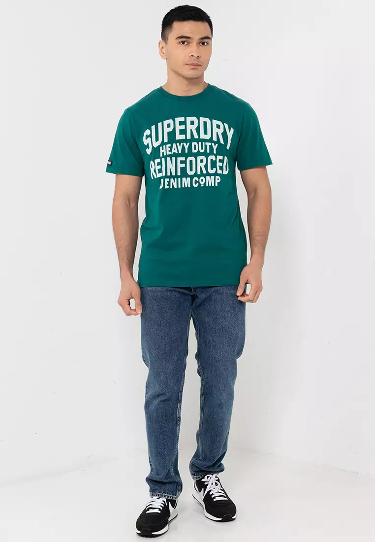 Jual Superdry Athletic Script Graphic Tee Original 2024 | ZALORA ...