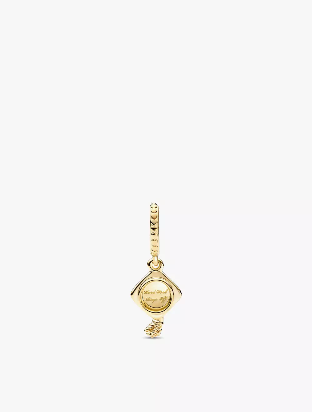 Jual PANDORA Student hat 14k gold-plated dangle Original 2026 | ZALORA ...