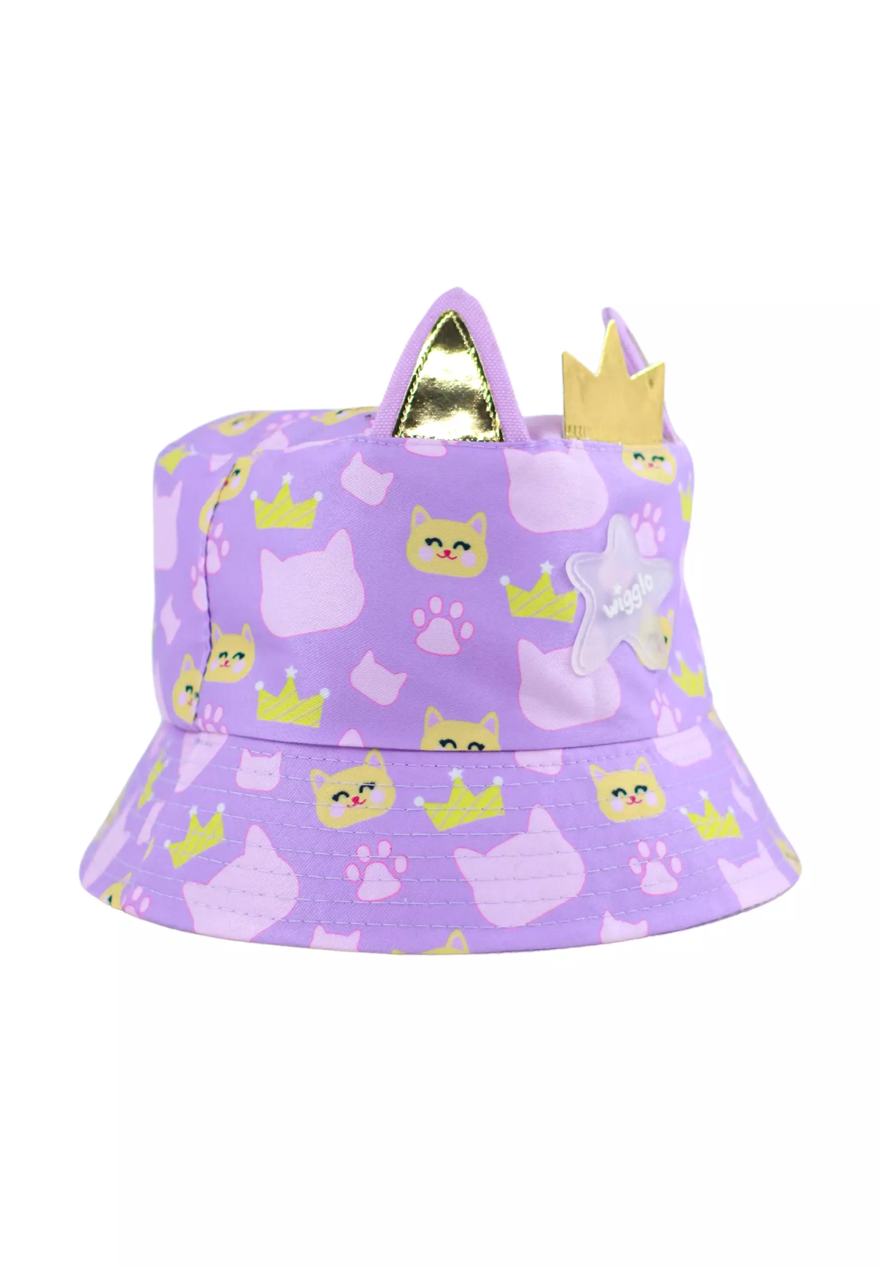 Jual wigglo Wigglo Bucket Hat Queen Cat Original 2025 | ZALORA Indonesia
