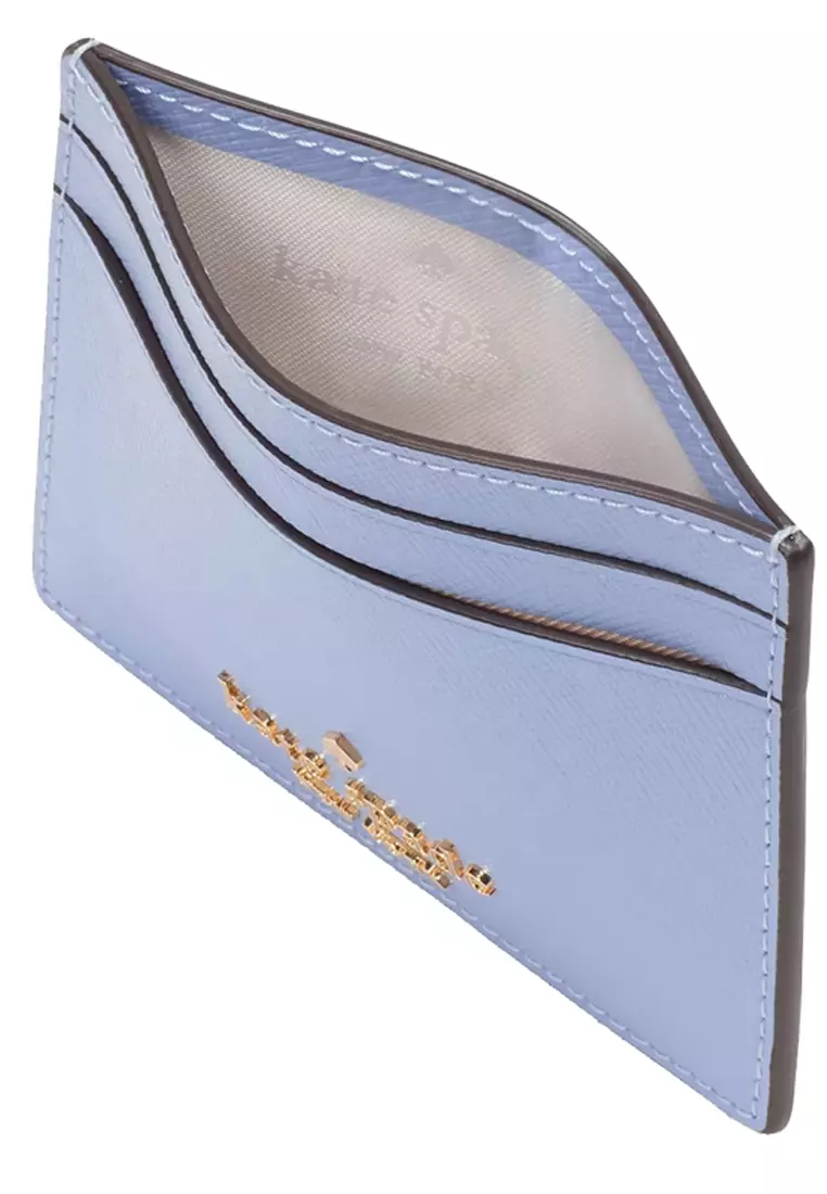 Buy Kate Spade Madison Small Slim Card Holder in Frosted Blueberry ...