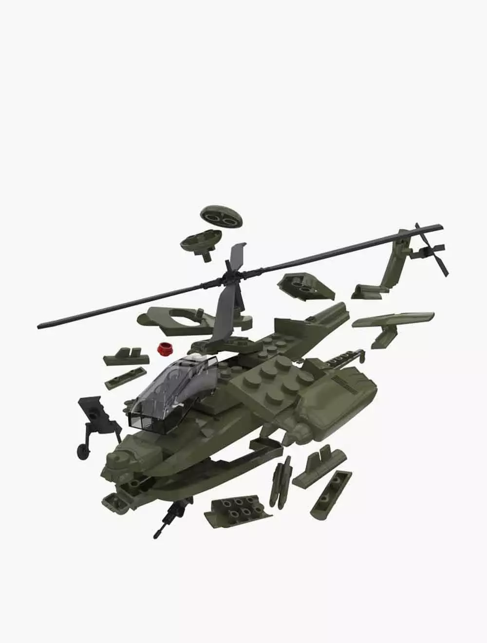 Jual LA Toys Quick Build Quickbuild Apache - QCBJ6004 Original 2025 ...