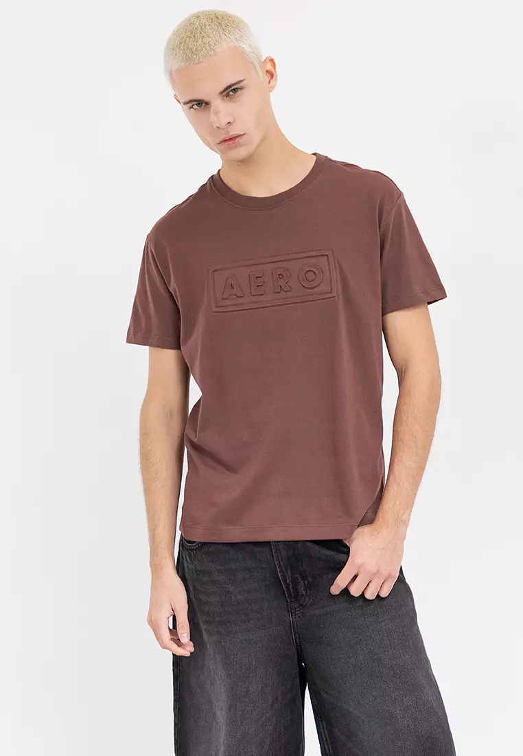 Buy Aeropostale Men's Brand Logo Fab Embossed Tee 2026 Online | ZALORA ...