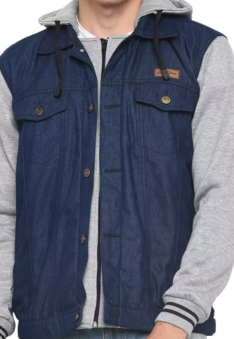 Jual JAVA SEVEN JAVA SEVEN JAKET PRIA [ISL 006] - BIRU Original 2025 | ZALORA Indonesia