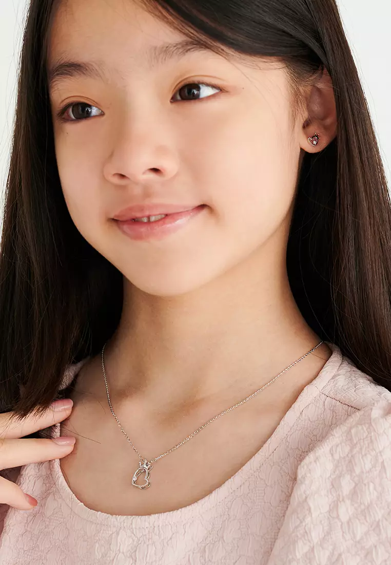 Buy LAZO DIAMOND LAZO DIAMOND My Princess Tiara Diamond Pendant in 9k ...