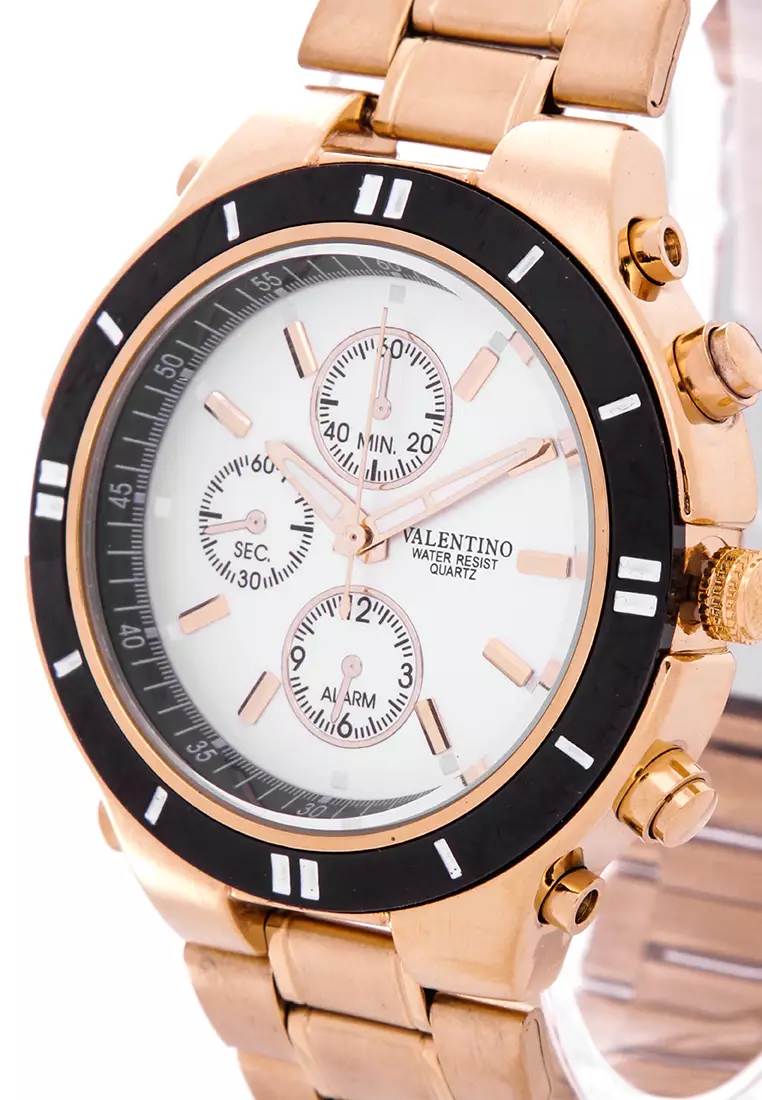 Buy Valentino Analog Watch 20121649-Gold - Silver Dial 2025 Online ...