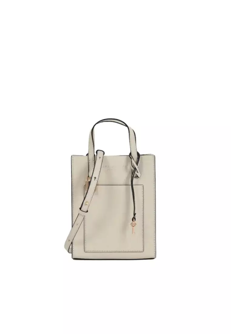 Jual Marc Jacobs Marc Jacobs Micro Mini Grind Tote Marshmallow Original ...