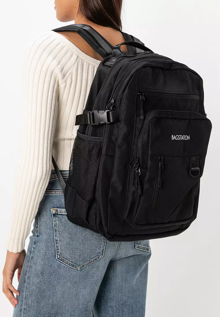 Buy Bagstation Multi-Compartment Large Backpack 2025 Online | ZALORA