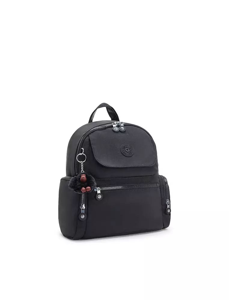 Buy Kipling MATTA Black Tonal Backpack 2025 Online | ZALORA