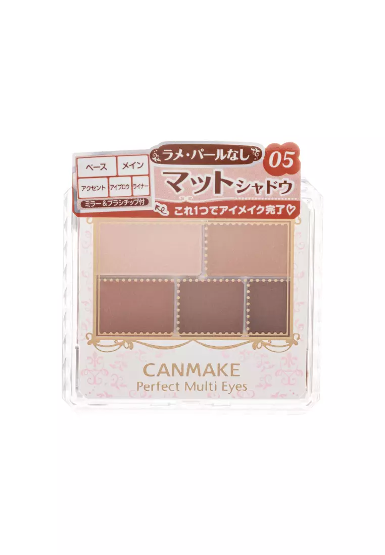 Buy Canmake Canmake Perfect Multi Eyes #05 Almond Mocha Online | ZALORA Malaysia