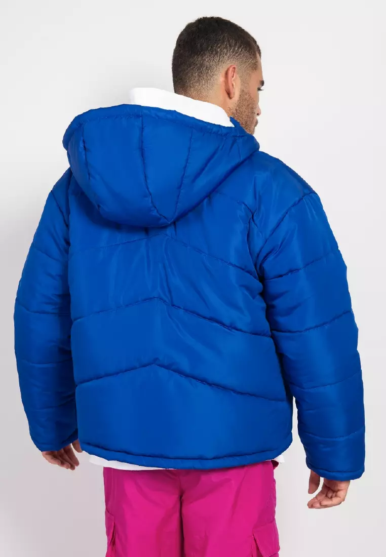 Jual Ocwa Studio OCWA MATRIX PUFFER WATERPROOF ELECTRIC BLUE JACKET ...