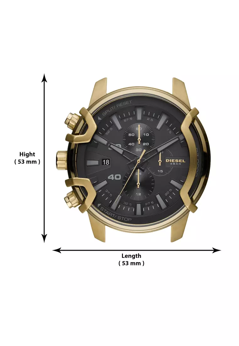 Buy Diesel Griffed Watch DZ4522 2025 Online | ZALORA