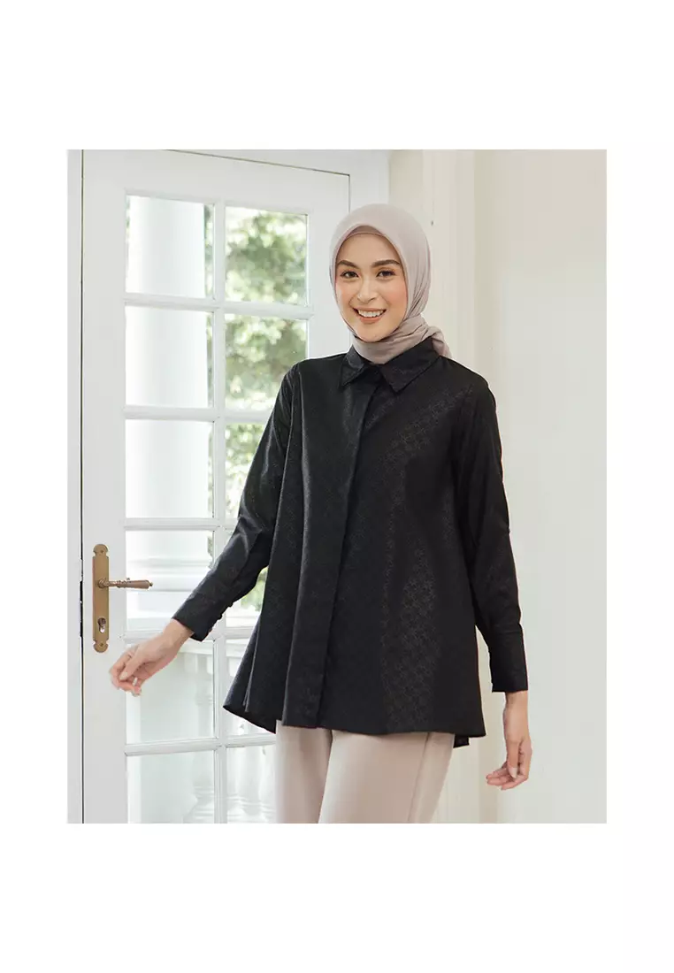 Jual geulis.id Geulis.id ARIANA TOP TUNIK KERJA / KEMEJA KERJA / KEMEJA ...