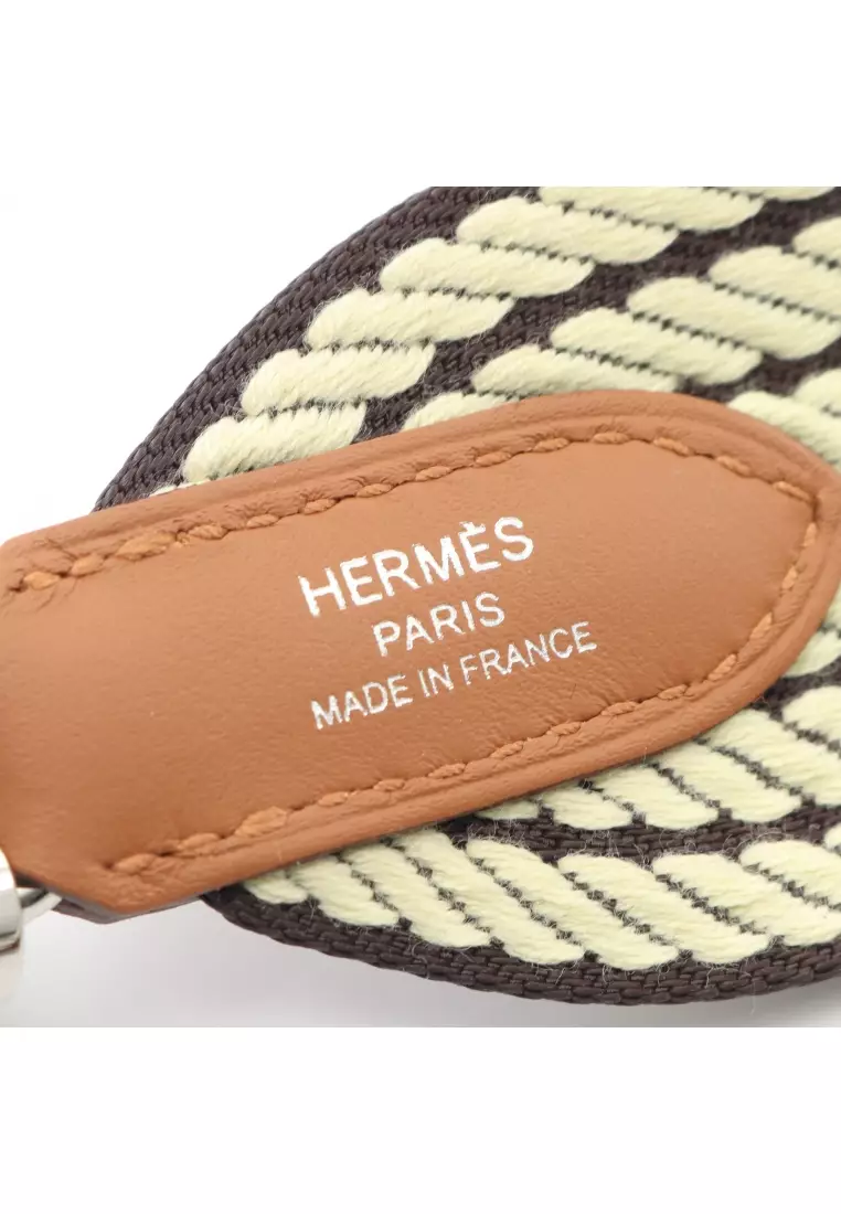 Buy Hermès Pre-Loved Hermès Bandouliere Sangle Kaval Prenoir Jaune ...