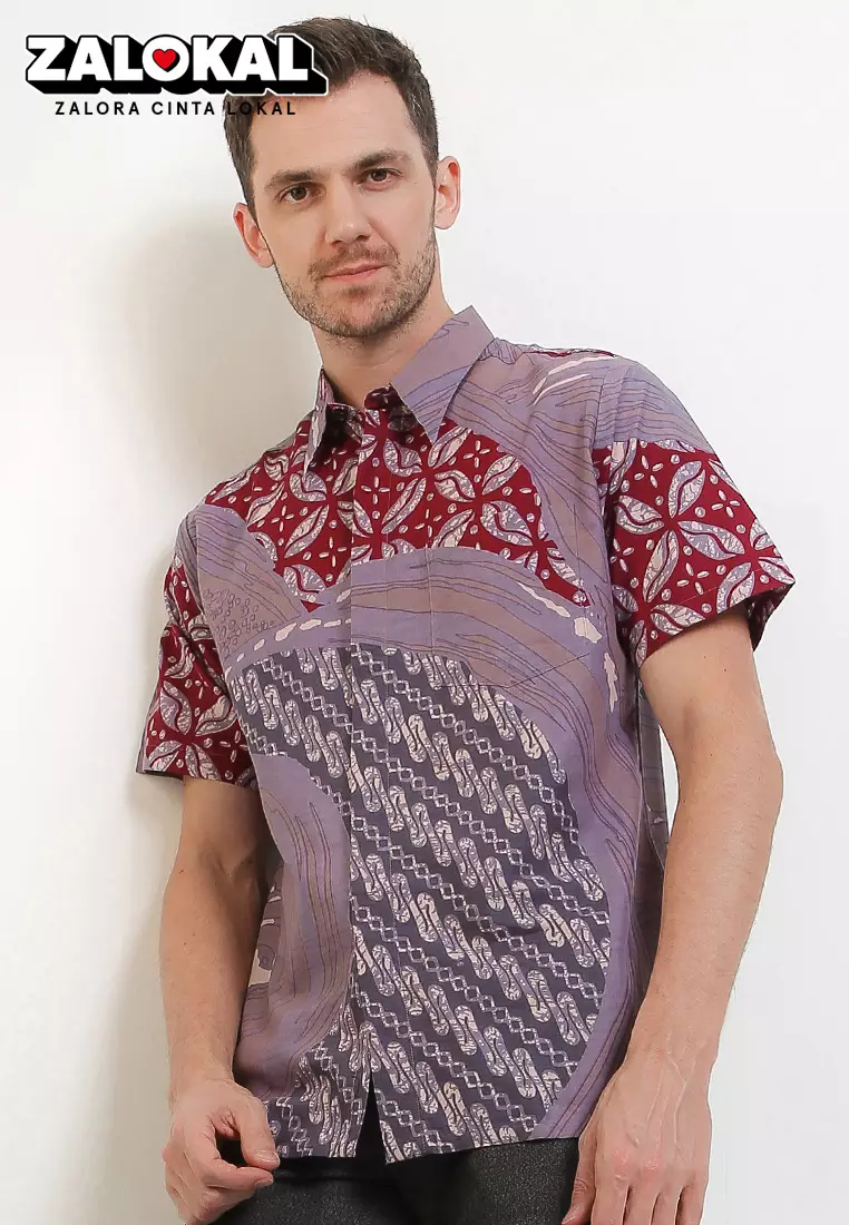 Baju Batik Pria Premium Model Terbaru Up to 80% - ZALORA