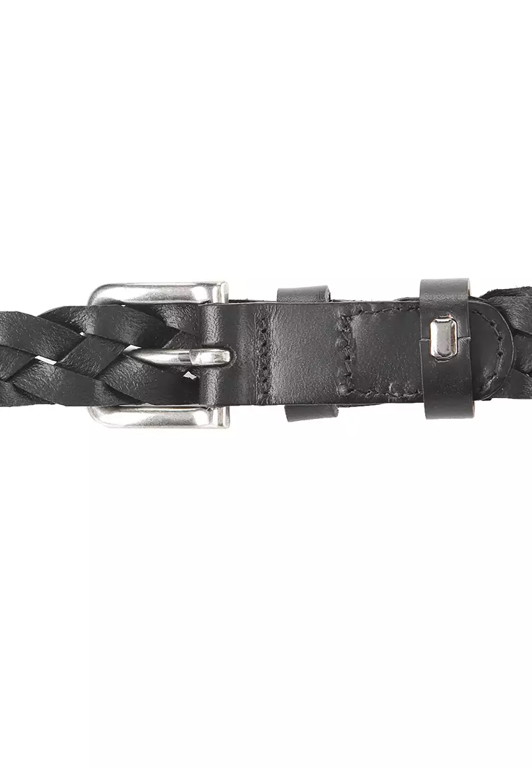 Jual Obermain Ivory Braided Belt Original 2026 | ZALORA Indonesia