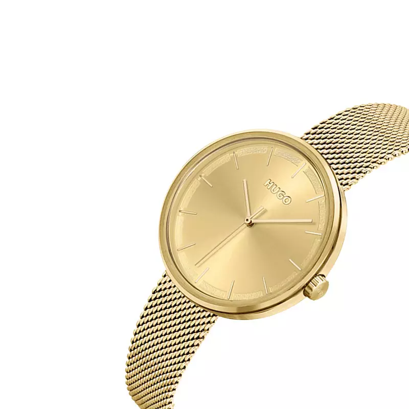 Jual Hugo Boss Jam Tangan Wanita Hugo Boss Crush 1540122 Ladies Gold ...