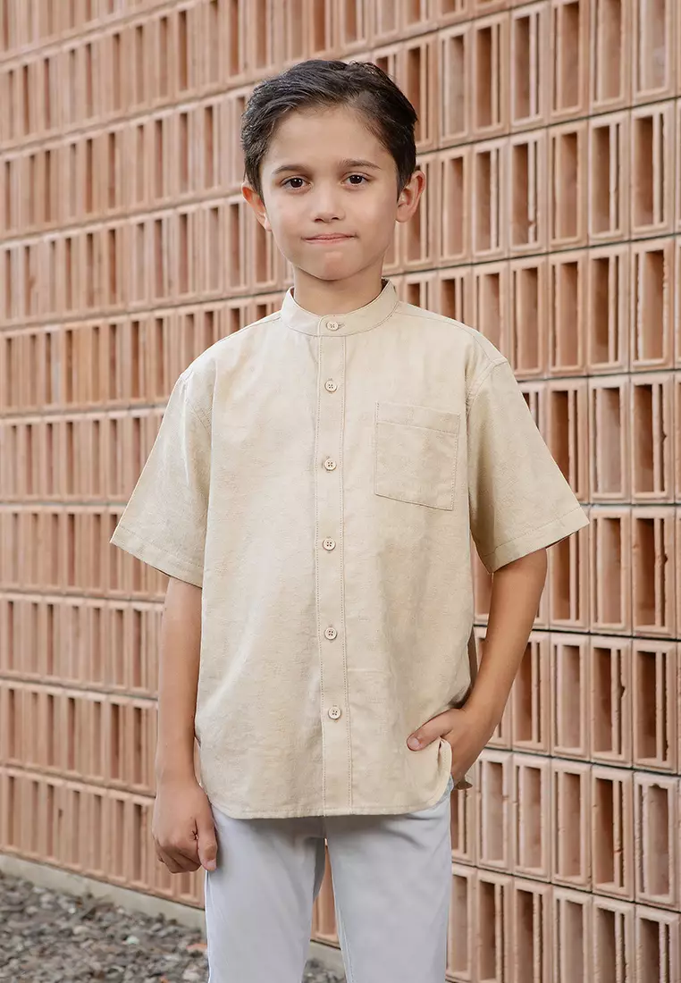 Jual Manzone MANZONE X MINIMAL - Kemeja Lengan Panjang Anak Pria Hafiz ...