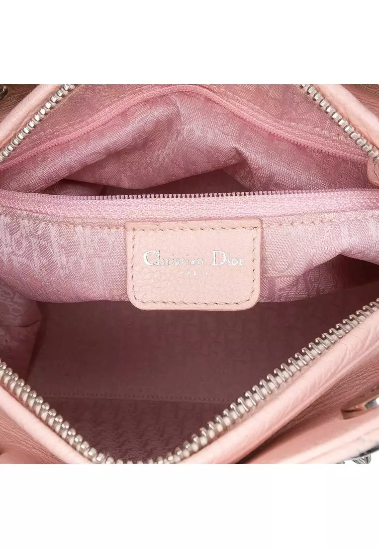 Buy Dior Pre-Loved Dior Medium Calfskin Cannage Stitched Lady Dior 2025 ...