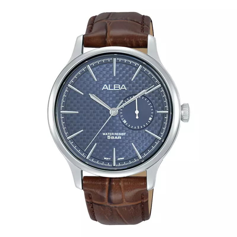 Jual Alba Jam Tangan Pria Alba Prestige A5B013X1 Men Greyish Blue Dial ...