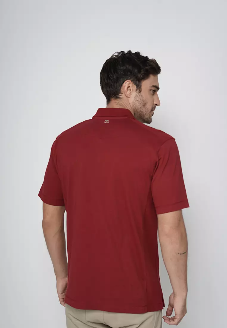 Jual LGS LGS - Kaos Polo Basic Pria - Classic Essential Shirt - Lengan Pendek - Warna - Basic ...