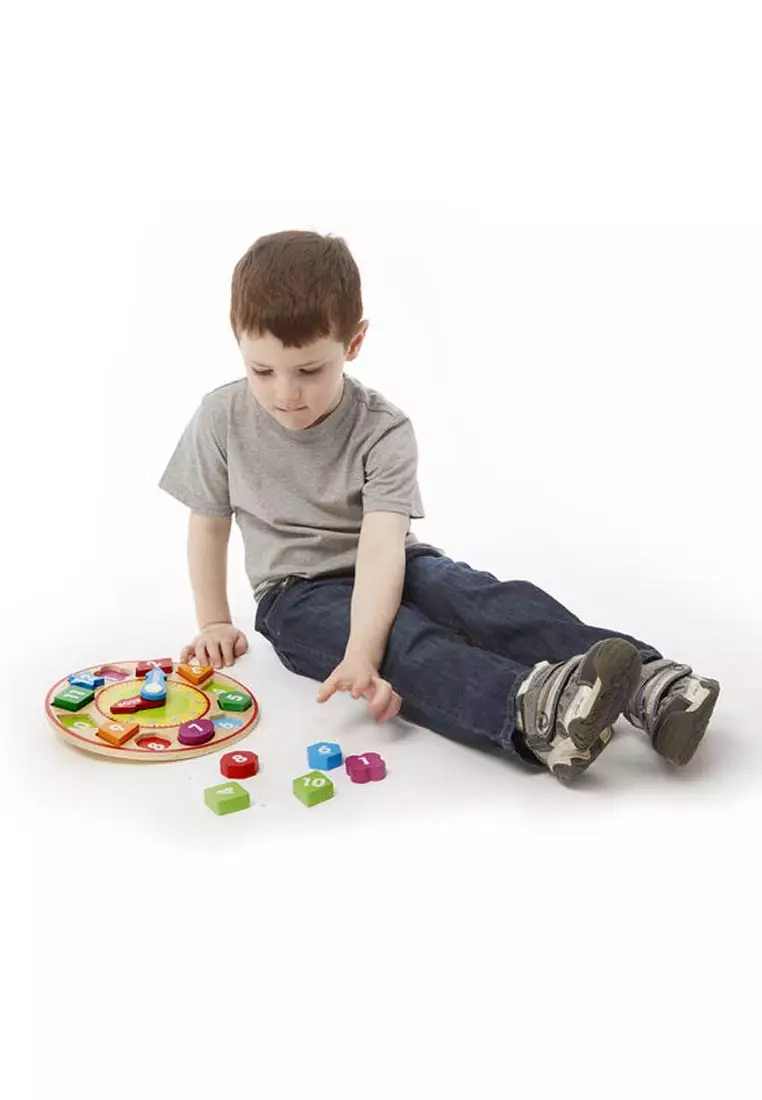 Buy Melissa & Doug Melissa & Doug Shape Sorting Clock - Numbers ...