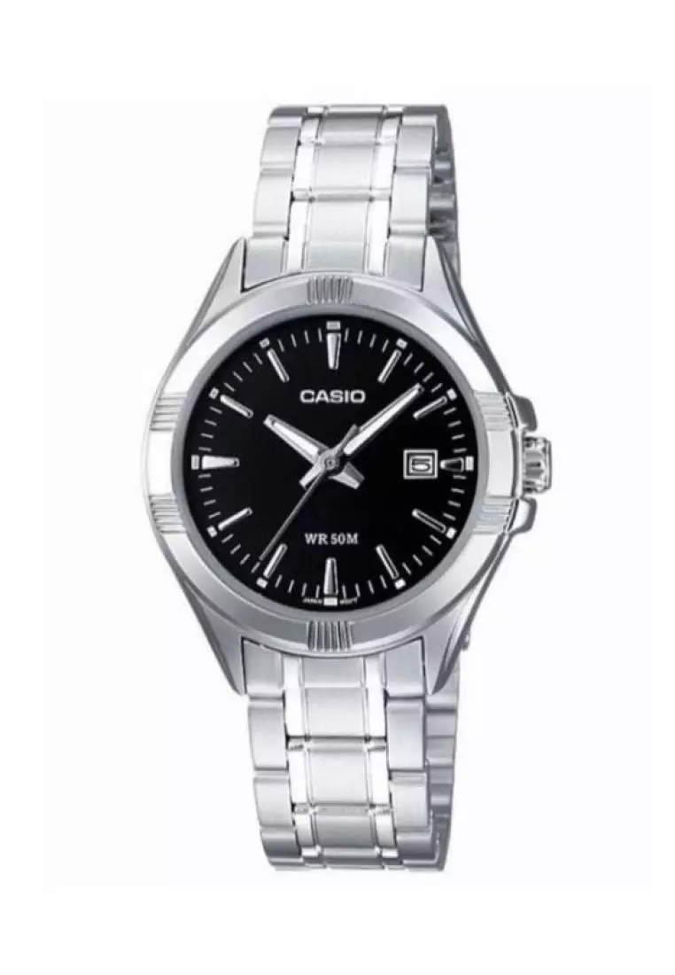 Buy Casio Casio Women's Analog LTP-1308D-1AVDF Stainless Steel Band ...
