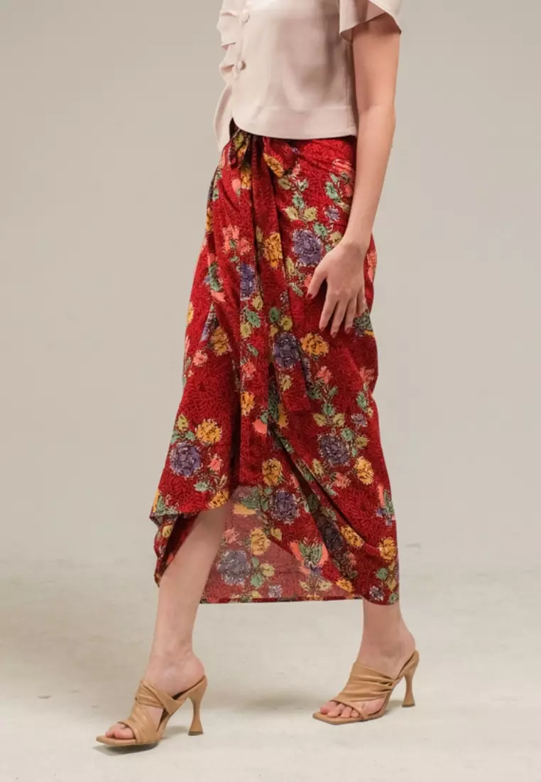 Jual KICHI BATIK Alta Wrapskirt Original 2024 | ZALORA Indonesia