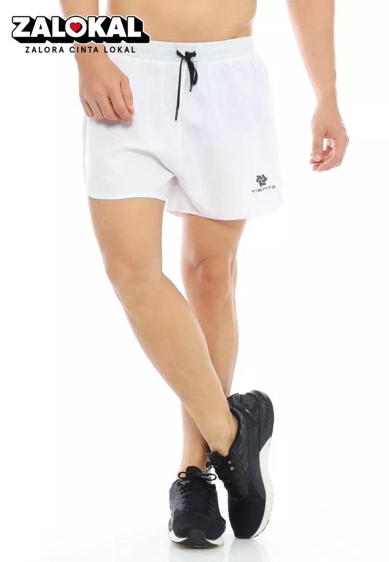 Jual Tiento Tiento Short Pants Sporty Exo Series Black Celana Pendek ...